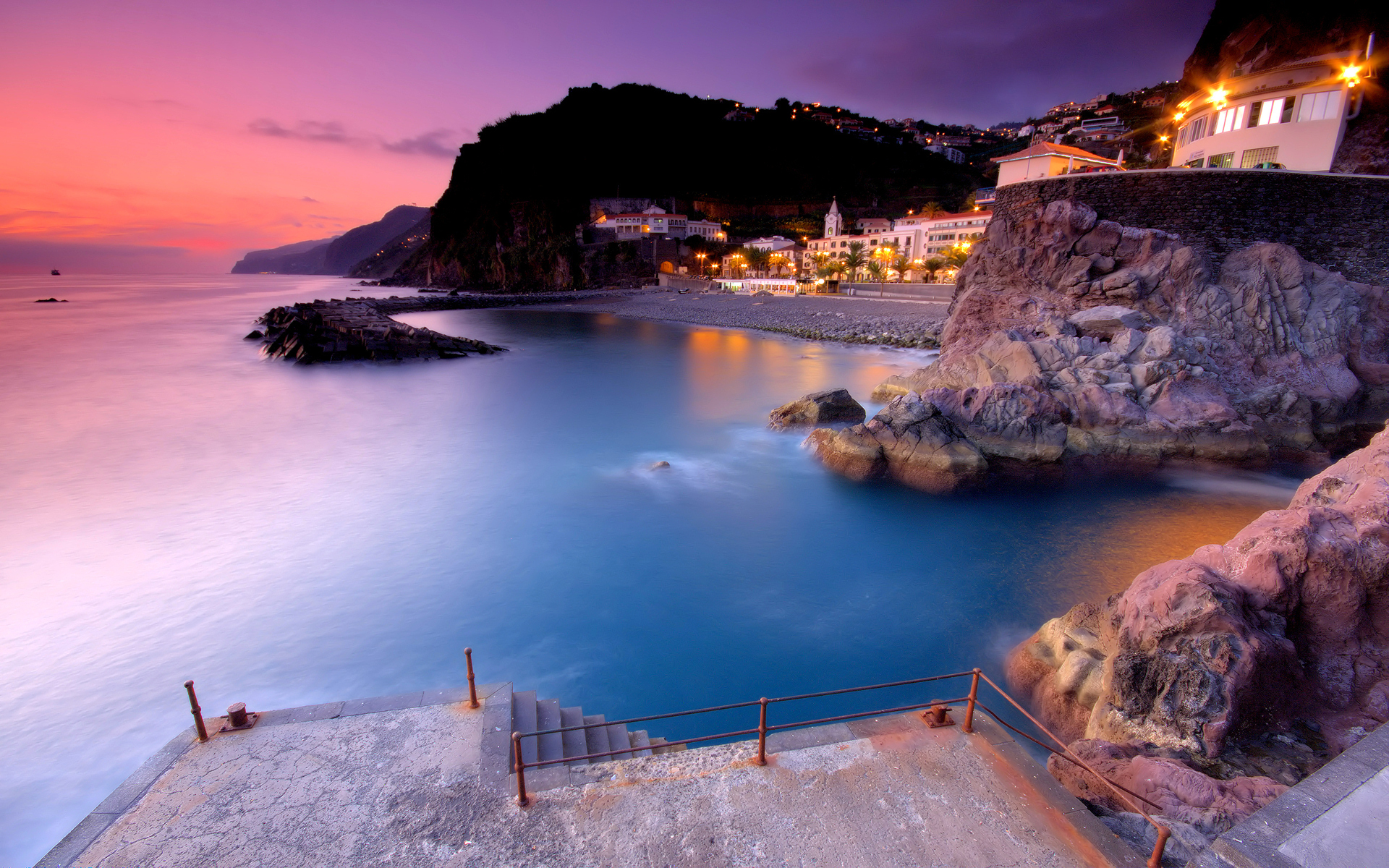 Daily Wallpaper: Sunset at Ponta do Sol, Madeira, Portugal | I Like To ...