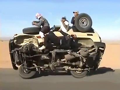 How to Change Your Tire While Driving [Video] | I Like To Waste My Time