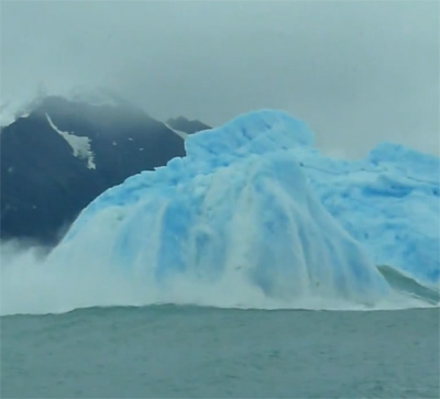 Intense Video of an Iceberg Flipping Over | I Like To Waste My Time