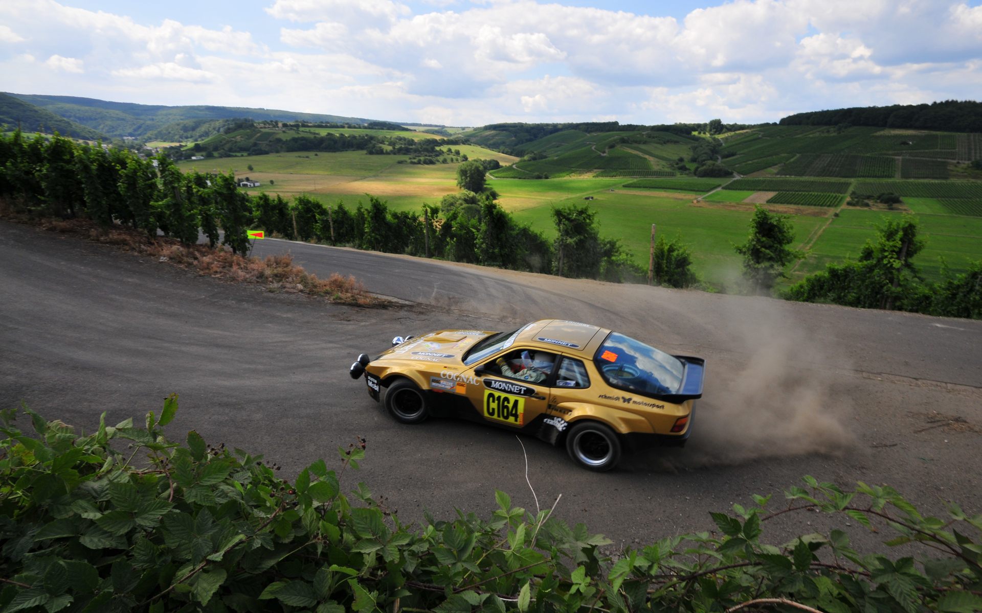 Rally Car Racing Wallpaper