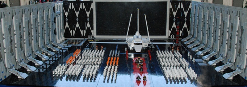 Insane LEGO Star Wars Model: Recreation of the Scene From "Return of ...