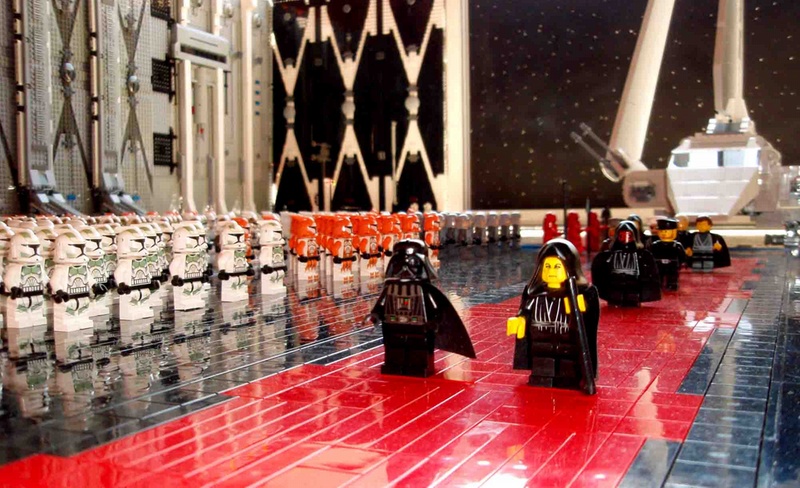 Insane LEGO Star Wars Model: Recreation of the Scene From "Return of ...